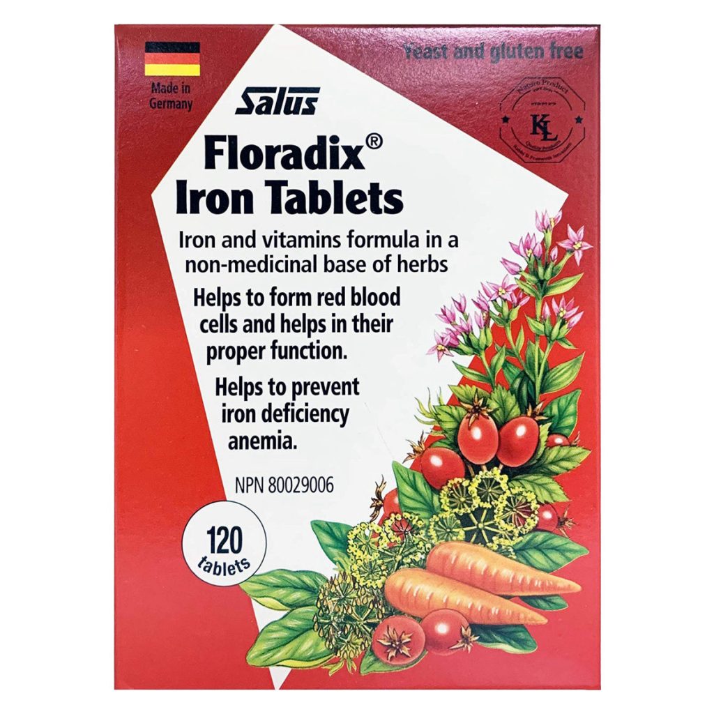 Floradix® Herbal Extract Iron Tablets – ShopAlive.ca