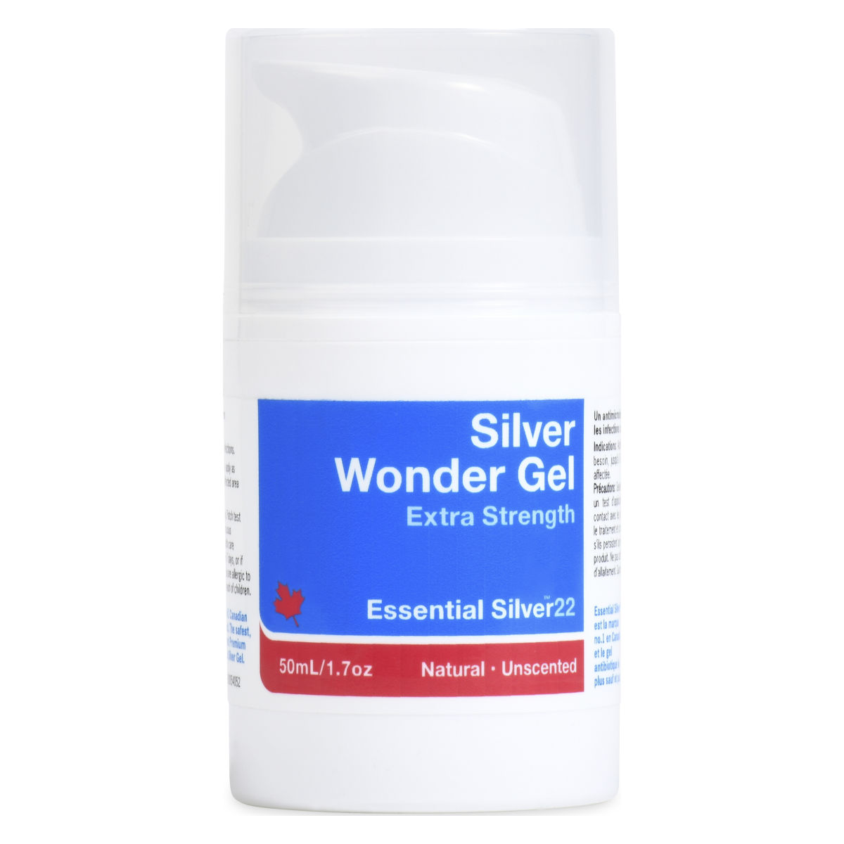 Silver Wonder Gel – Extra Strength Essential Silver 22ppm – ShopAlive.ca